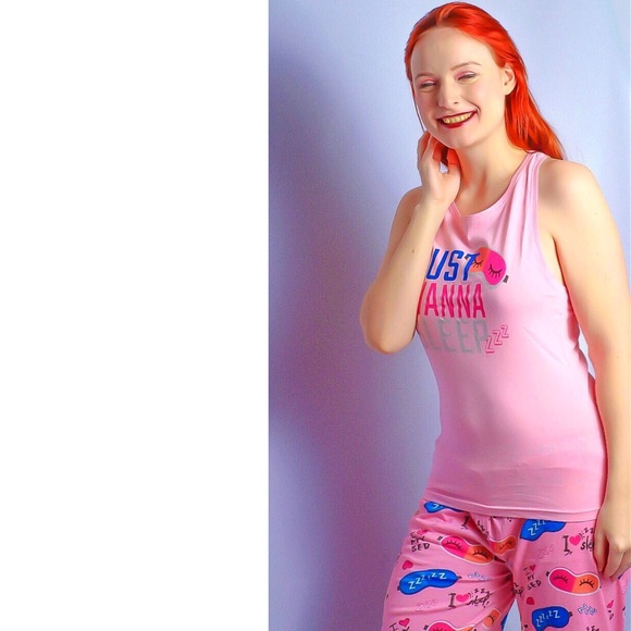 Emme Jordan | Intimates & Sleepwear | Just Wanna Sleep Pajama Set ...